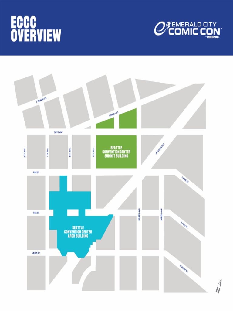 2025 Digital Maps Emerald City Comic Con ECCC - Pdf.coredownload ...
