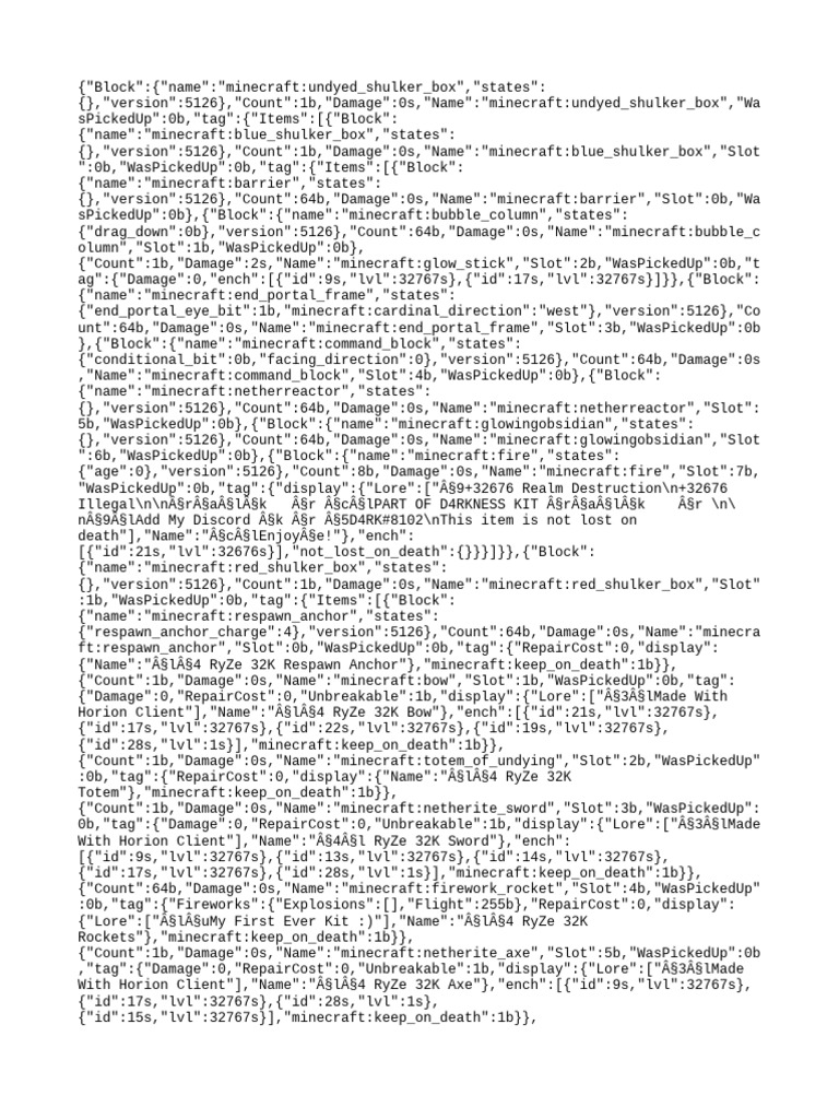 my kit of gods (1) | PDF | Windows Software | Minecraft