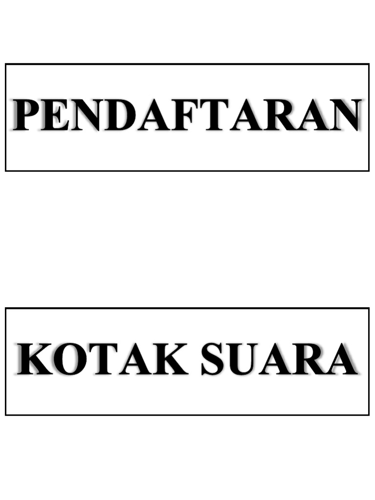 PAPAN NAMA TPS | PDF