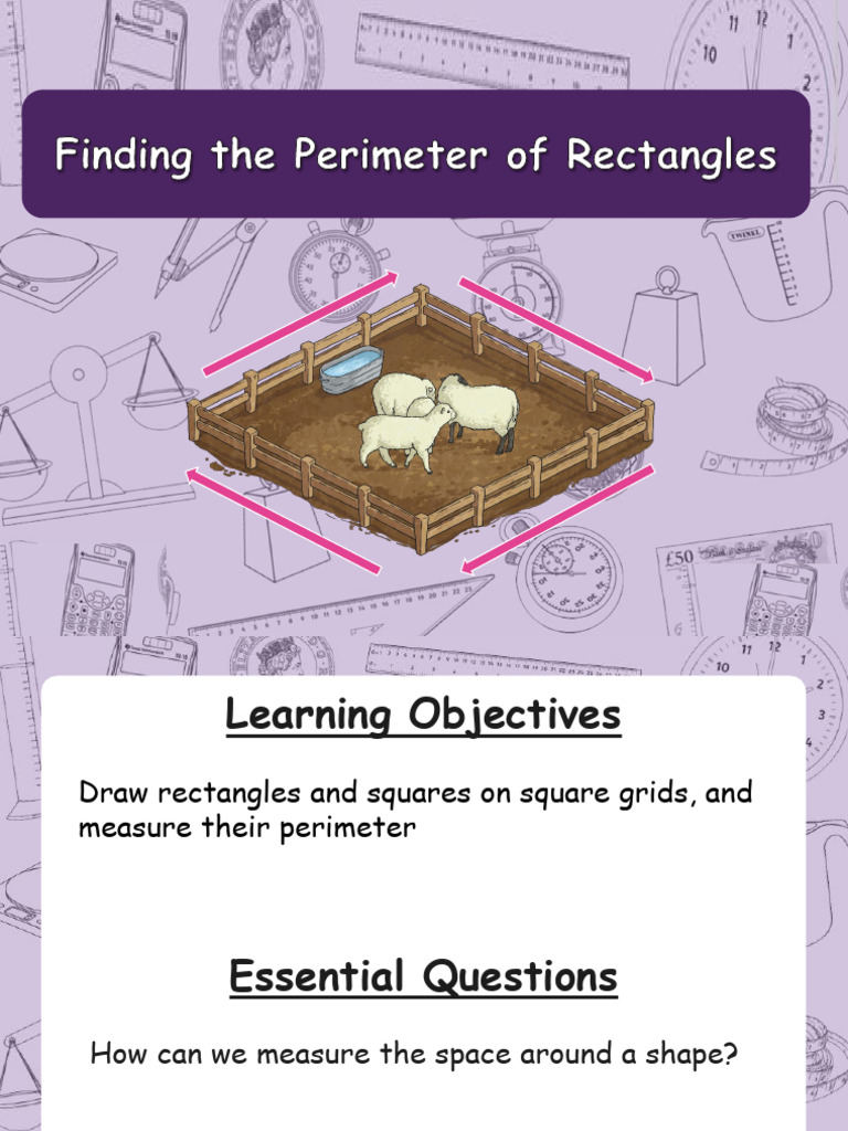 Finding The Perimeter of Rectangle | PDF | Length | Classical Geometry