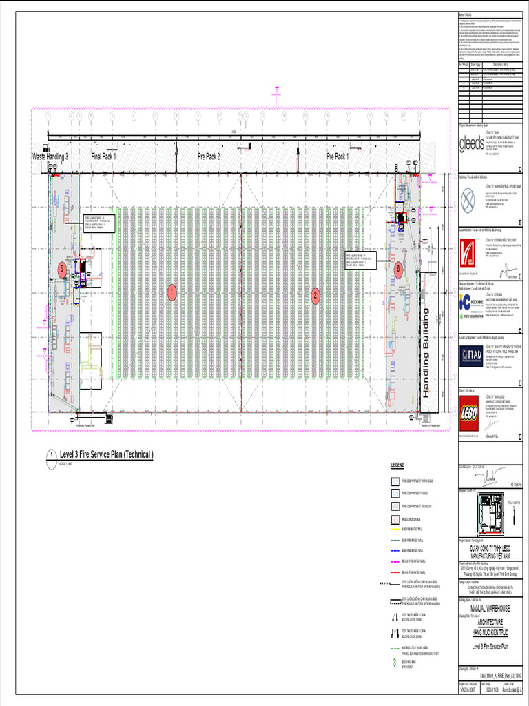 LMV MWH A FIRE Plan L3 1000-Level 3 Fire Service Plan | PDF