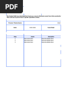 Free Gemba Walk Template Excel Download | PDF