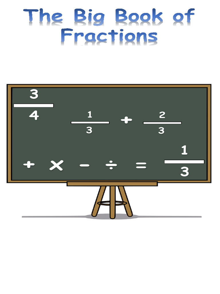 Big Book of Fractions | PDF | Odds | Arithmetic
