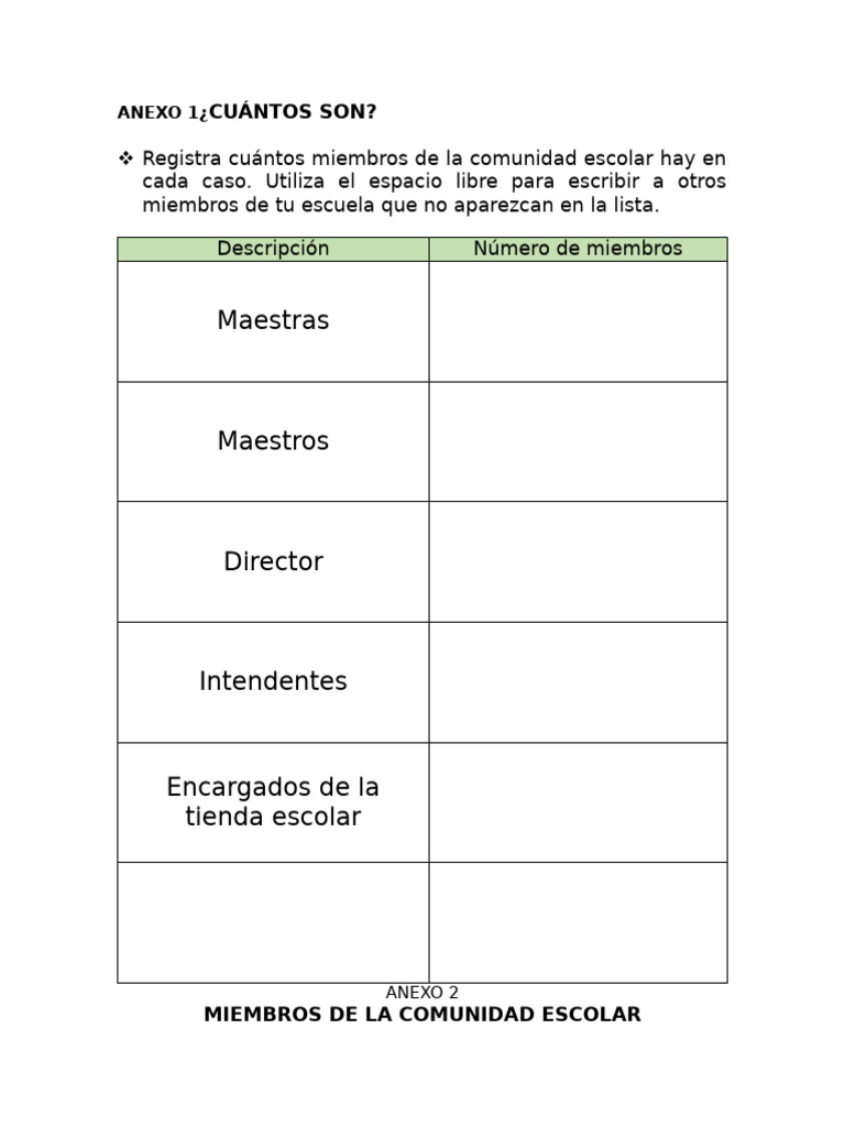 Anexos Proyecto Mi Comunidad 04 Al 15 de Noviembre 1 B | PDF