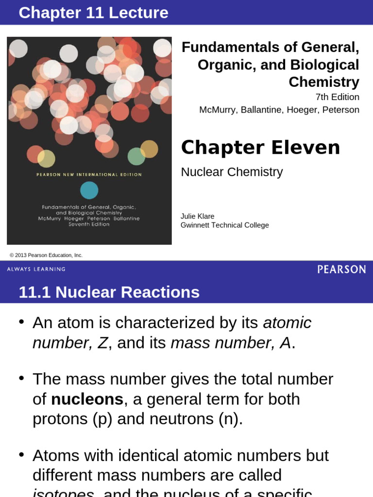 Nuclear Chemistry Fundamentals | PDF | Radioactive Decay | Ionizing ...