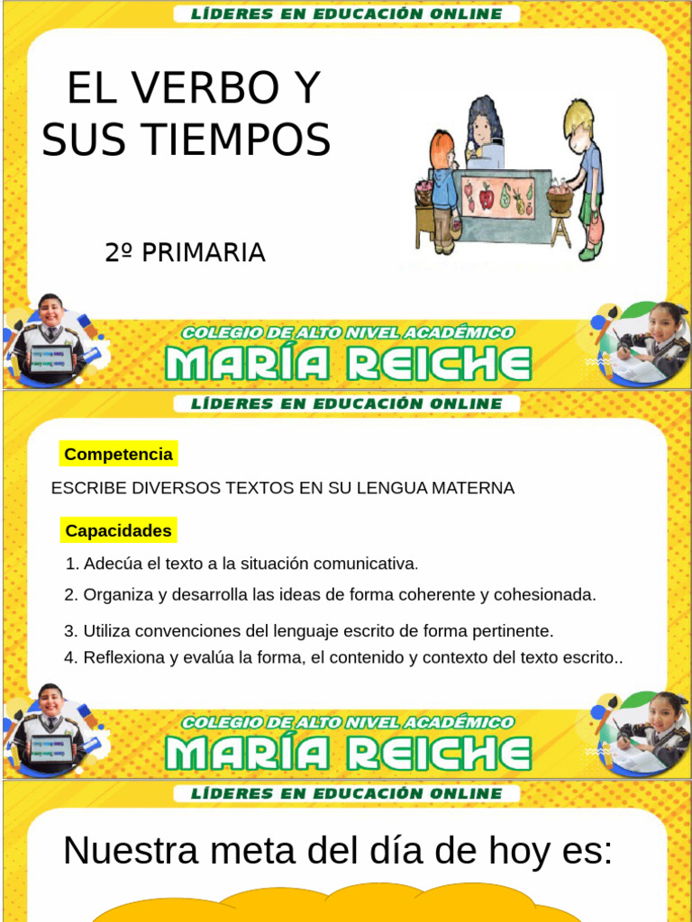 El Verbo y Sus Tiempos | PDF