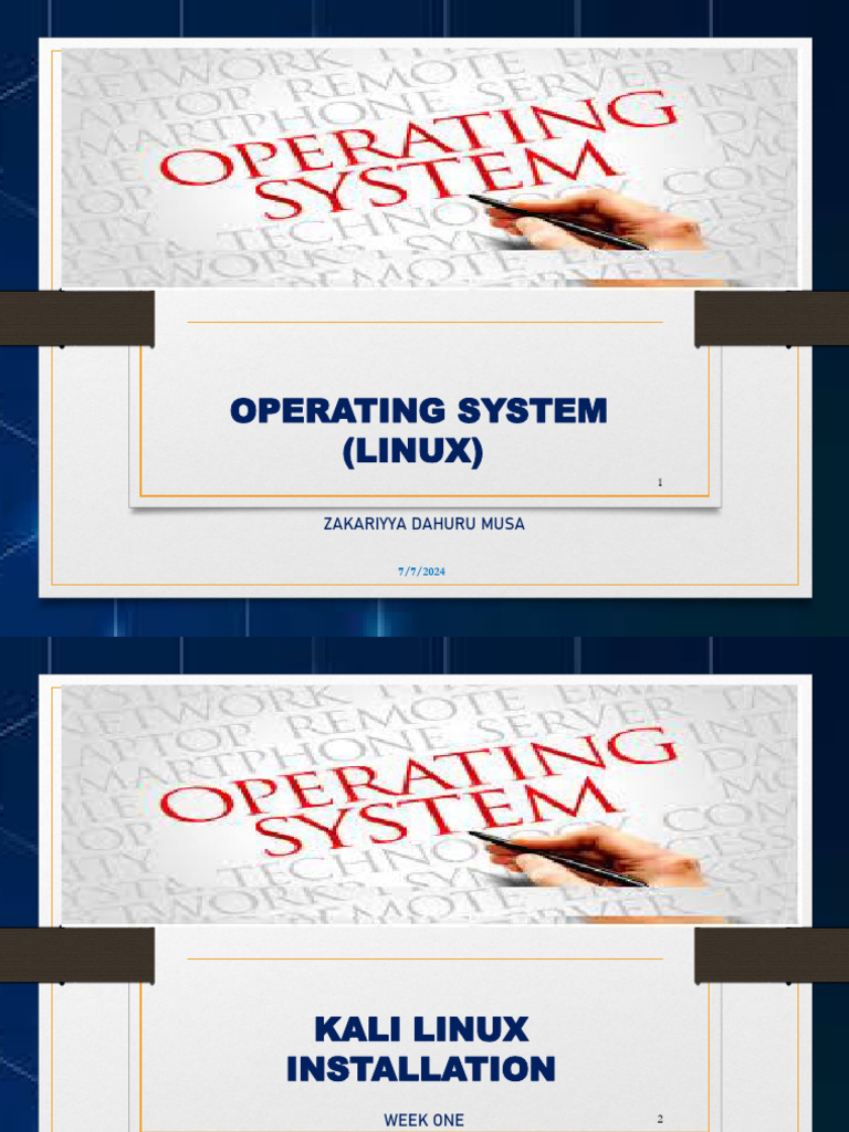 Introduction To Operating System Pdf Unix Command Line Interface