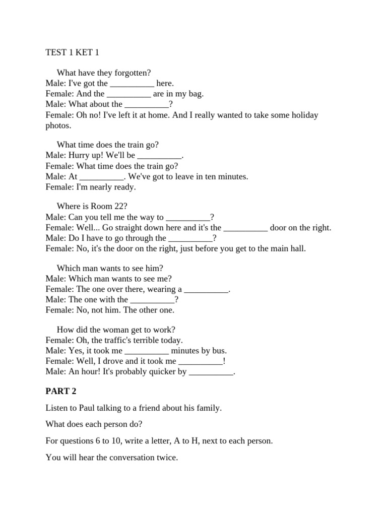 Test 1 2 3 4 Ket 1 Script | PDF