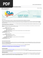CHEST 2025 Abstract Submission Guidelines | PDF | Health Professional ...