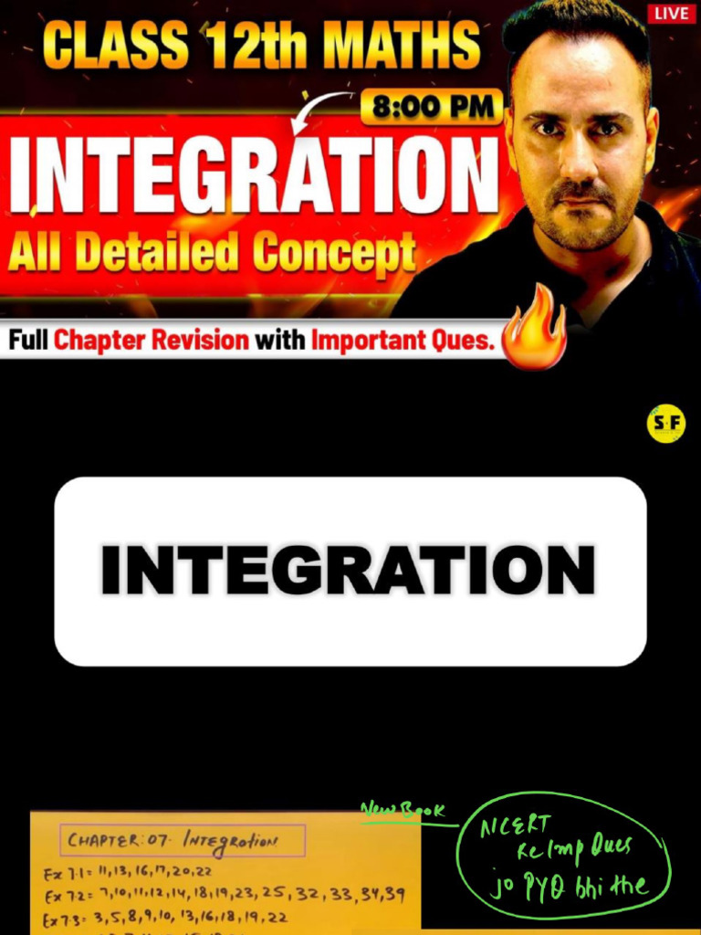 Black Integration 12TH Math | PDF