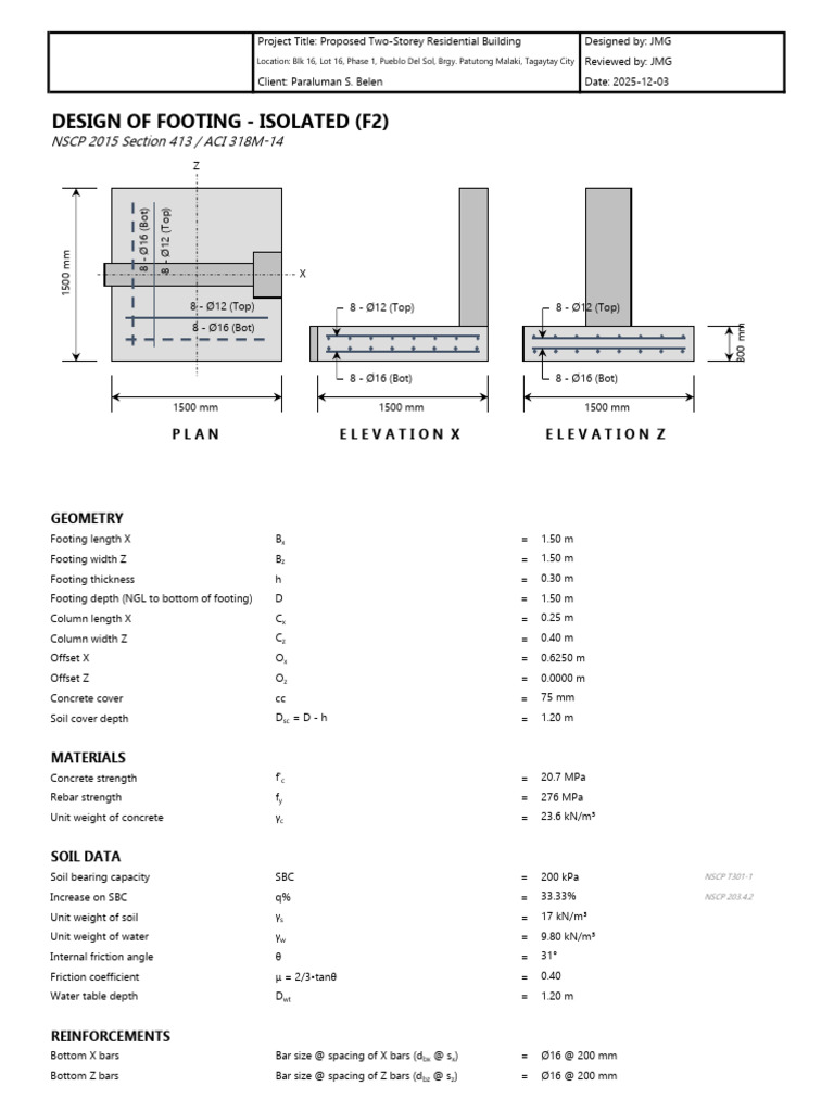 F2 (DETAILED) | PDF | Physical Quantities | Civil Engineering