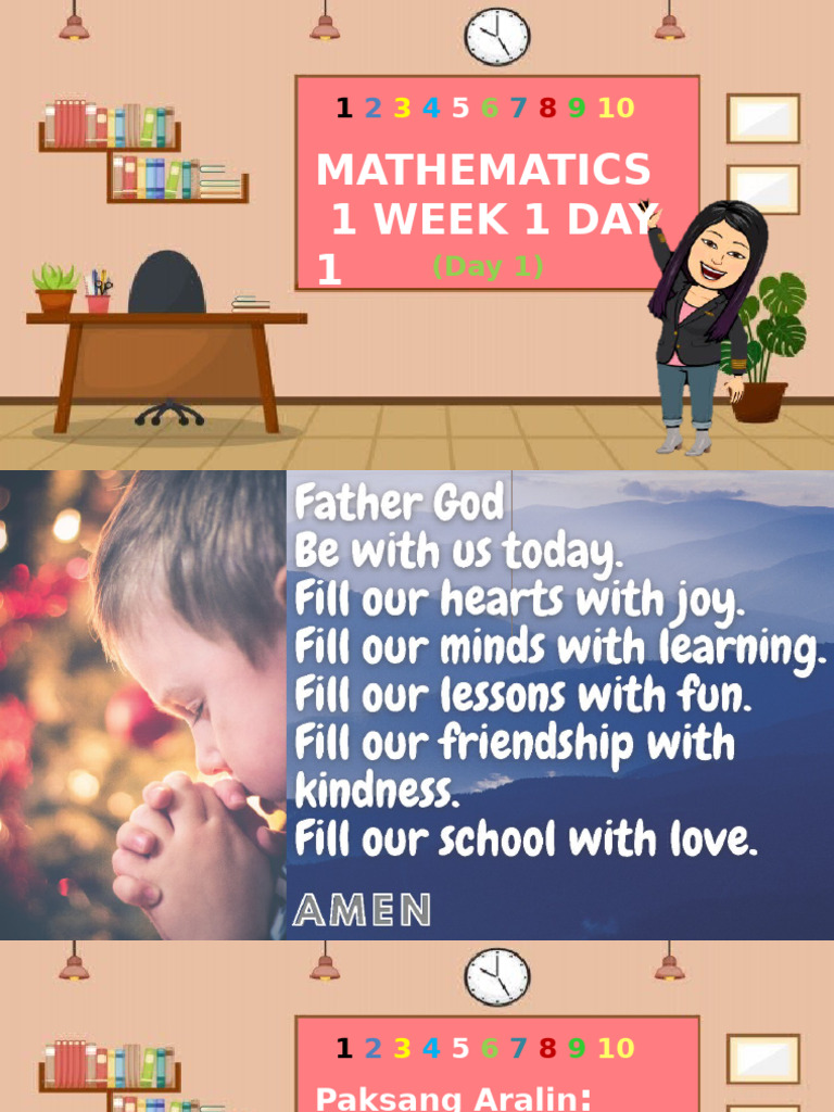 MATH Q1 MODULE 1 DAY 1 | PDF