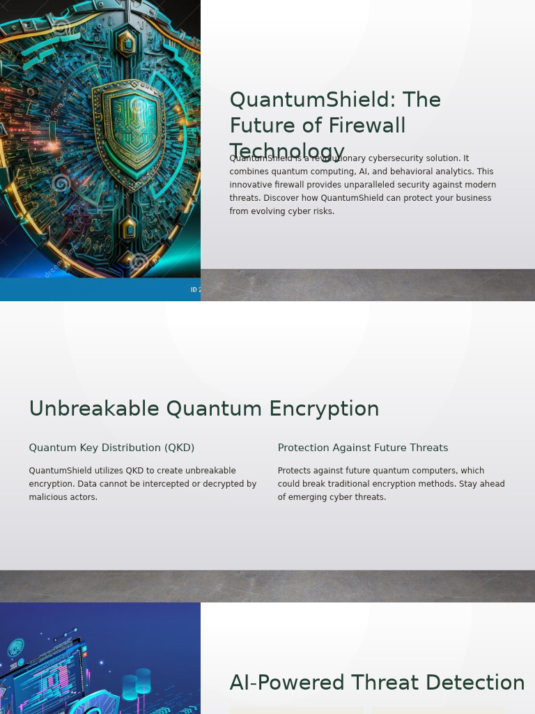 QuantumShield The Future of Firewall Technology | PDF | Computer ...