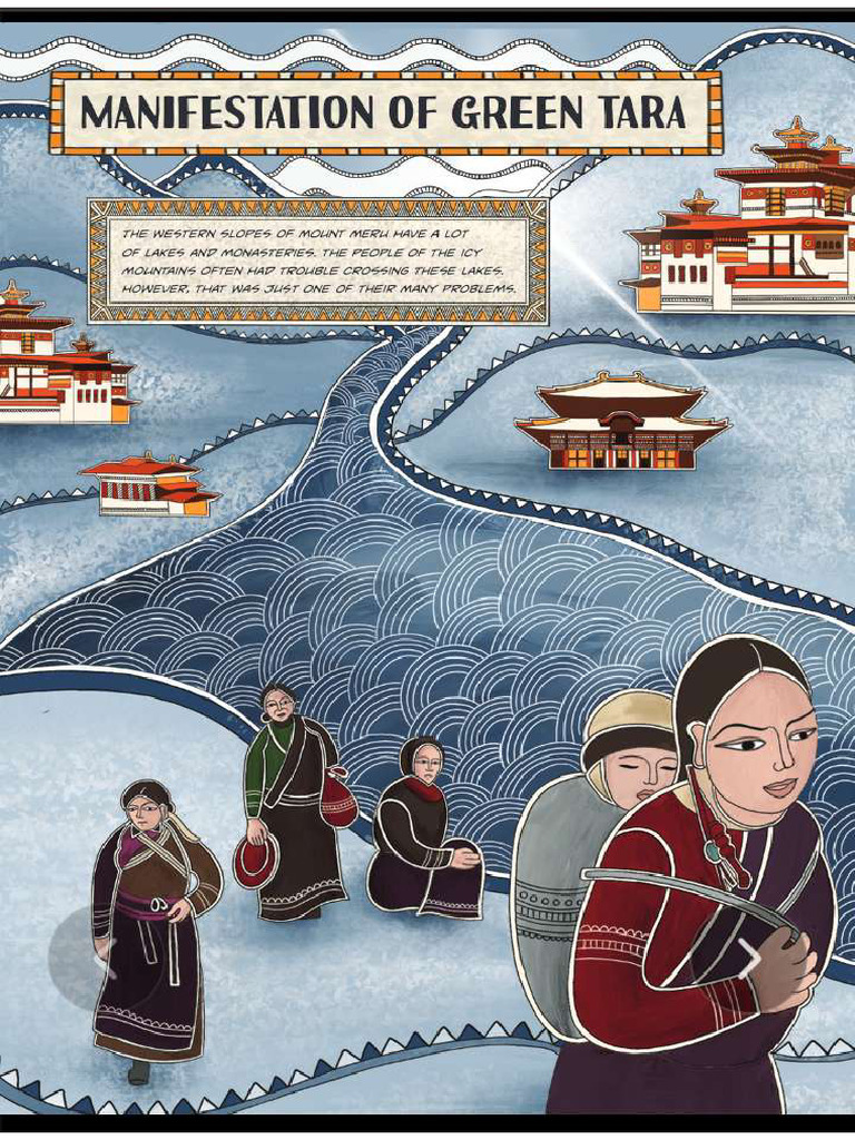 Amar Chitra Katha - Web Series - Manifestation of Green Tara | PDF