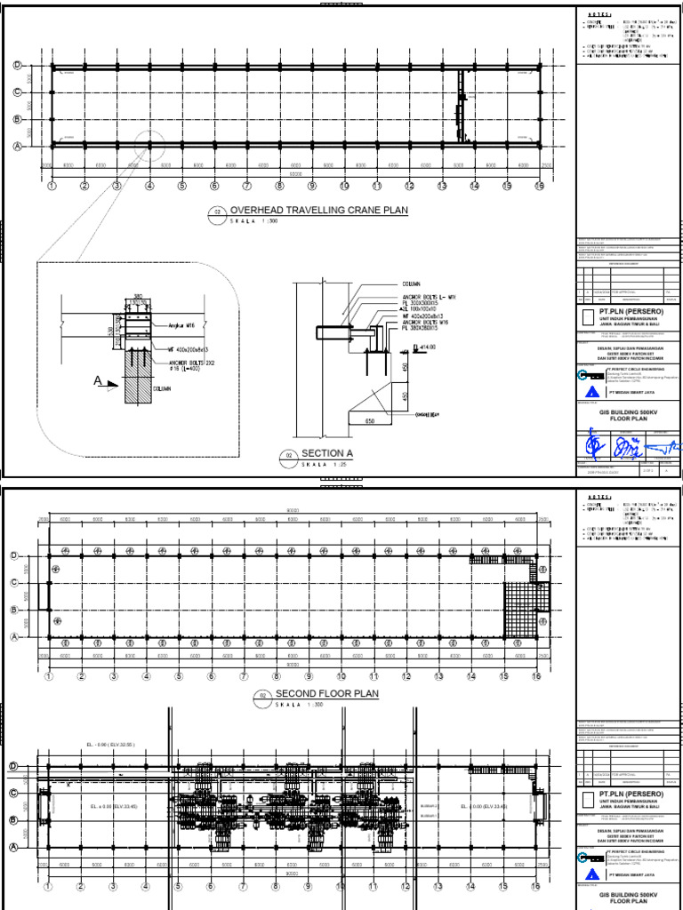 2039-Ptn-00-S-Gi-031 Gis Building 500KV Floor Plan | PDF