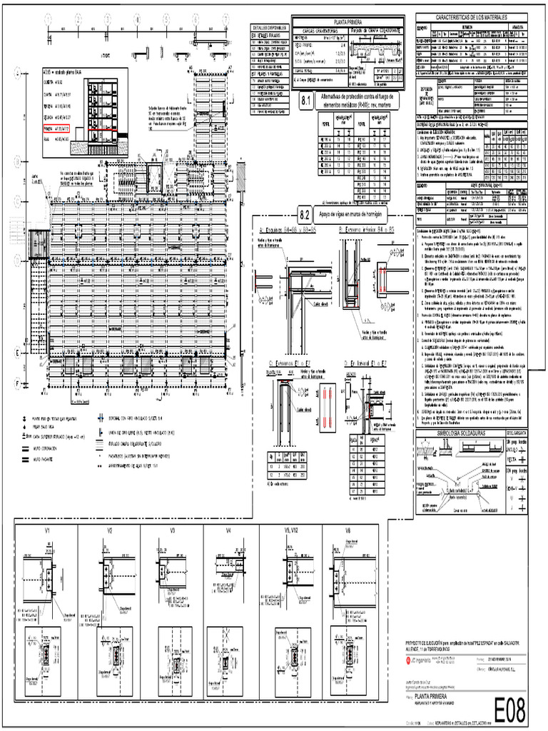 Planos de Estructura Metalicas 1 | PDF