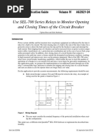 SEL-451-5 Instruction Manual-Control | PDF | Relay | Switch