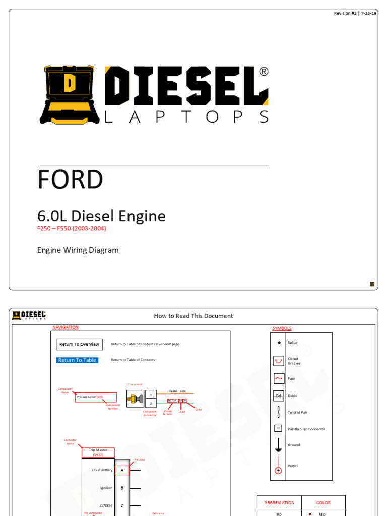 Ford - 6.0L 3 | PDF | Engine Technology | Engines