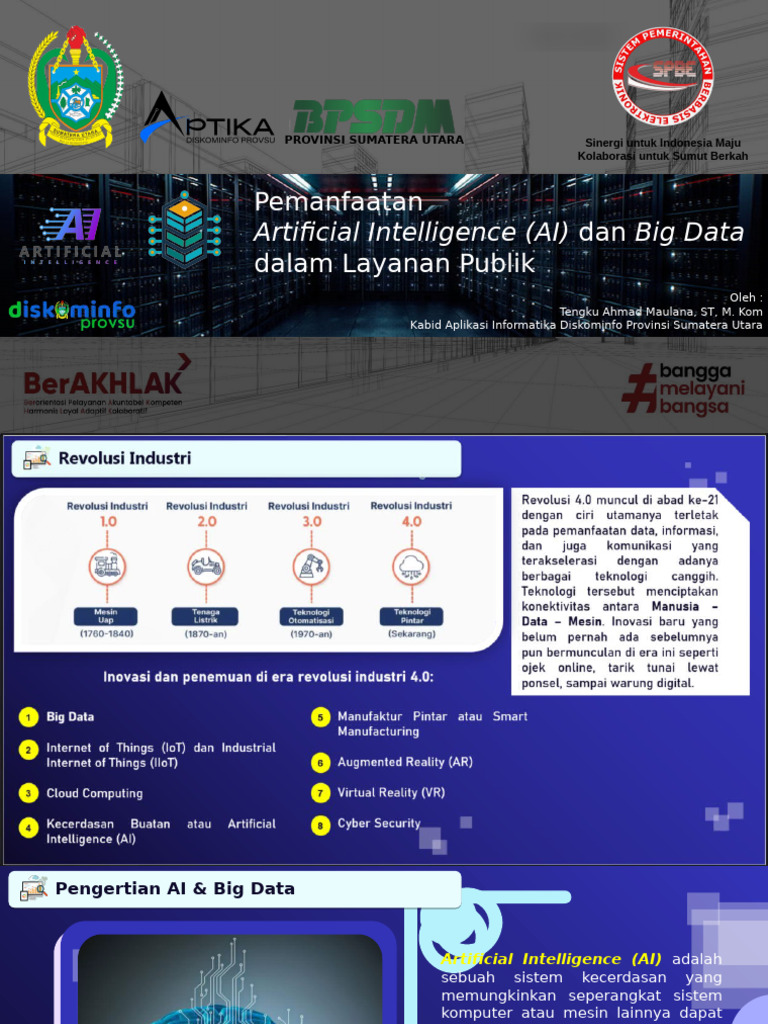 02. Pemanfaatan AI Dan Big Data Dalam Layanan Publik (E-Learning BPSDM ...