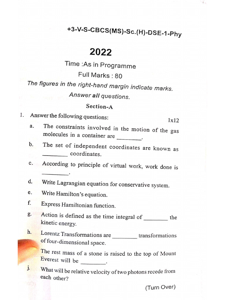 Dse-1 2022 Pyq | PDF