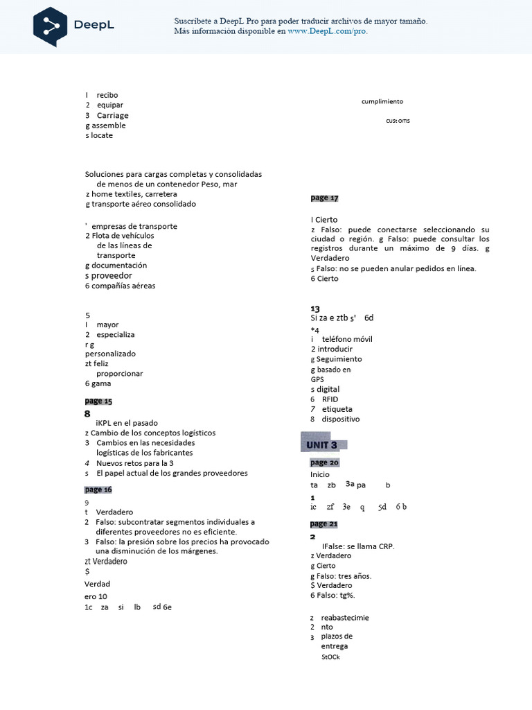 Answer Sheet of Reading Activity Es | PDF | Informática