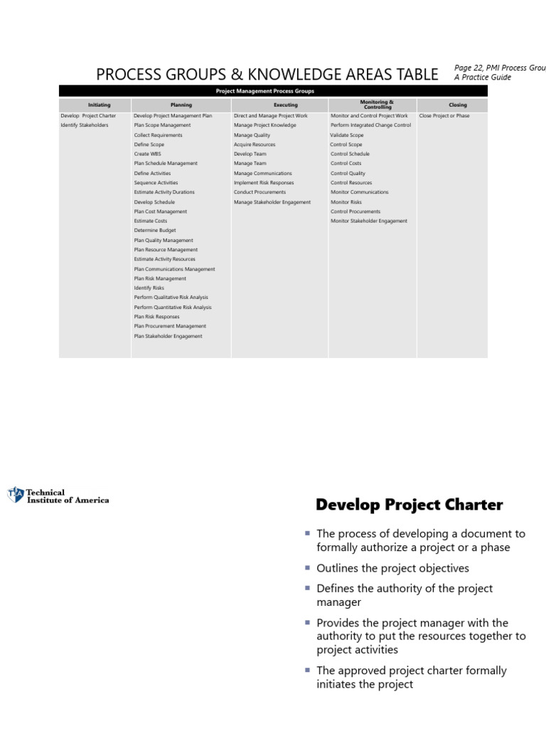 Project Management Process Overview | PDF | Project Management | Risk