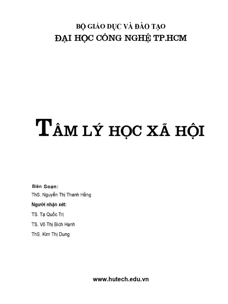TLH Xa Hoi Hutech | PDF