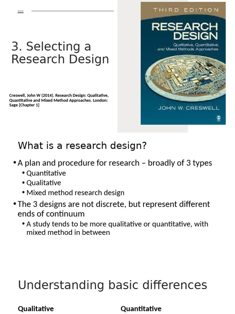 Research Design | PDF | Methodology | Qualitative Research