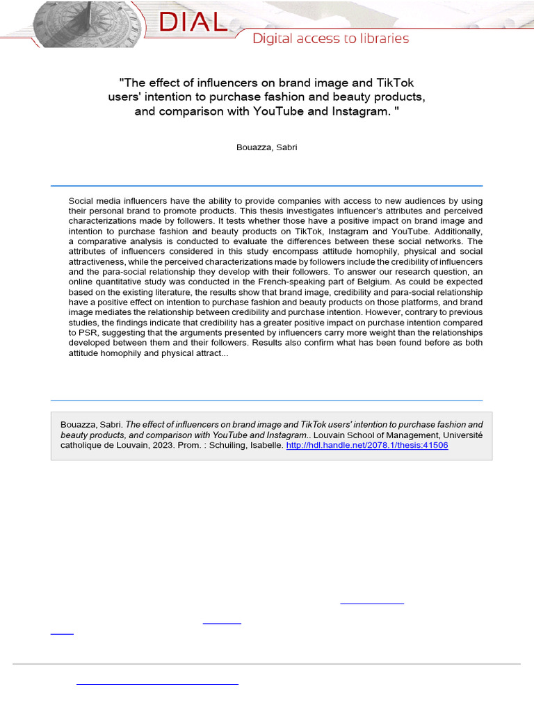 Bouazza 60512100 2023 | PDF | Social Media | Popular Culture & Media ...