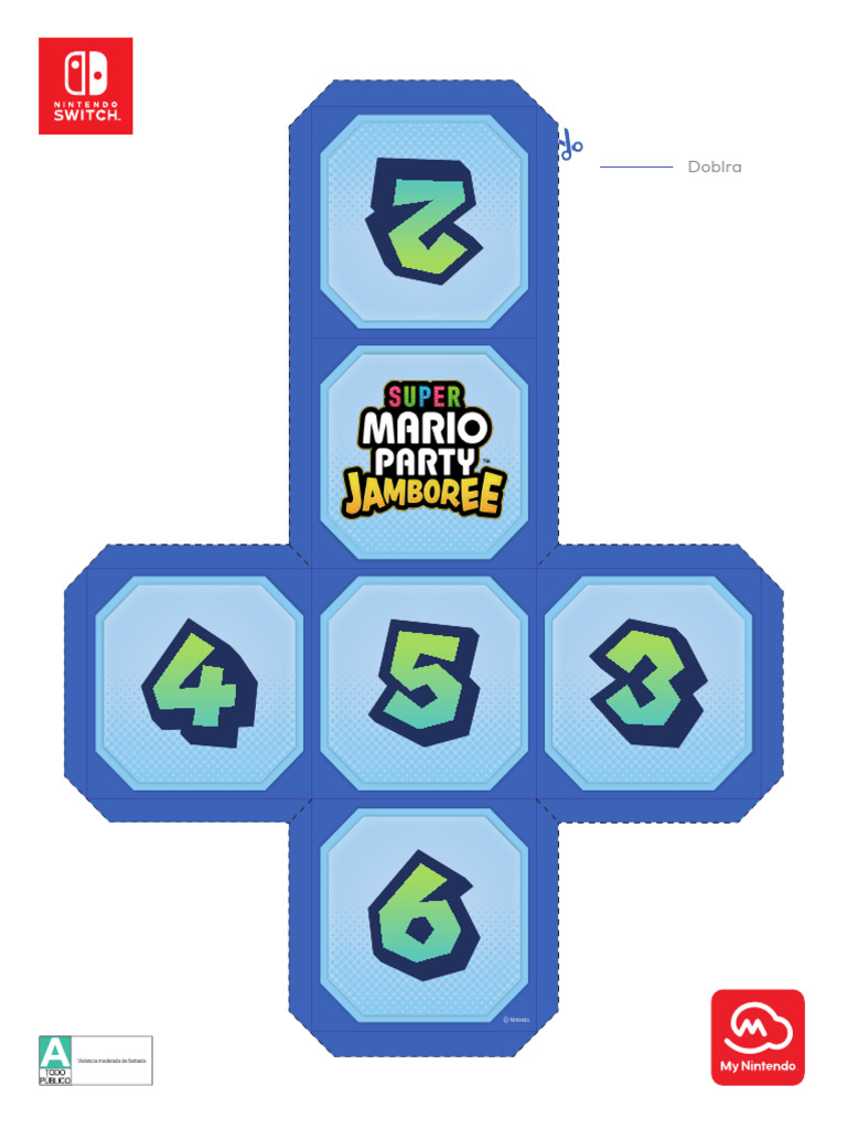 Dado de SuperMarioPartyJamboree | PDF