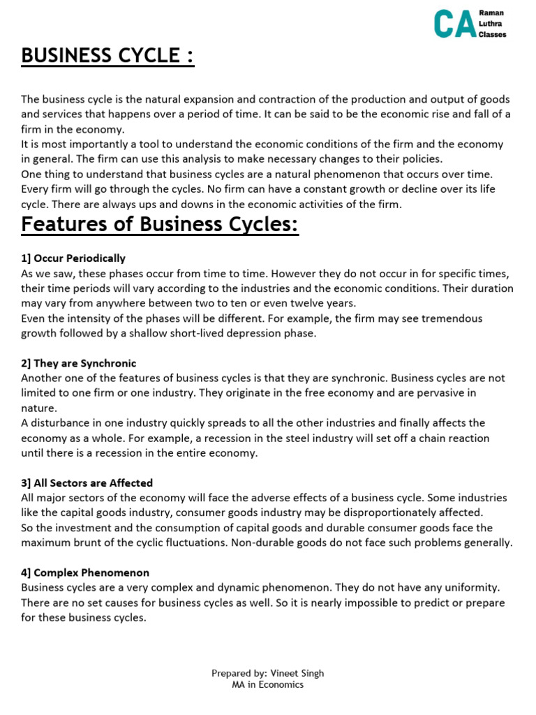 Business Cycle - 15373155 - 2024 - 03 - 19 - 22 - 14 | PDF | Business ...