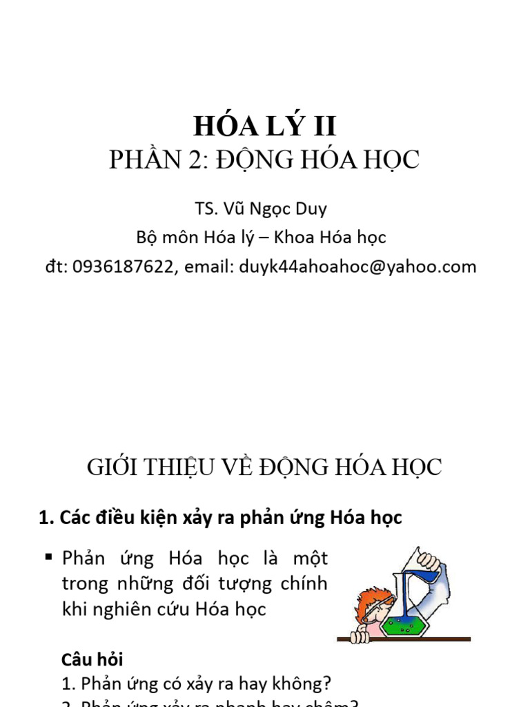 Tailieuxanh Bai 1 Cac DK Phan Ung Compatibility Mode 0193 | PDF