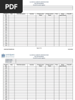 Construction Permit Log Sheet | PDF