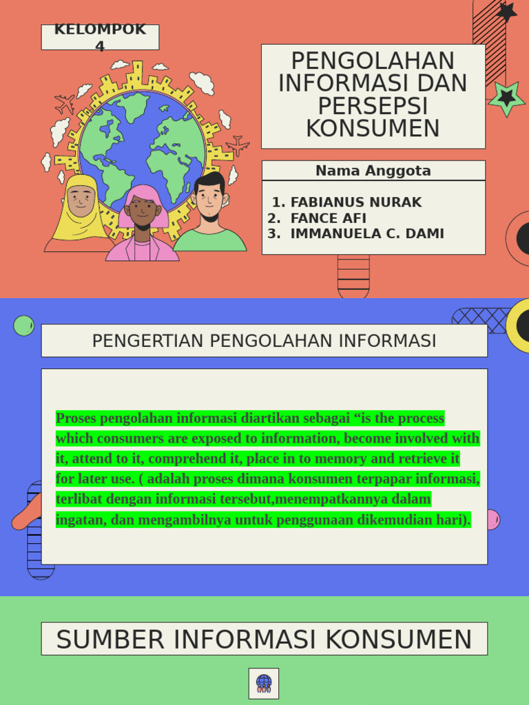 PENGOLAHAN INFORMASI DAN PERSEPSI KONSUMEN | PDF