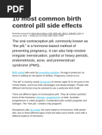 Lydia Contraceptive Post Pill: Usage, Effectiveness, Side Effects and ...