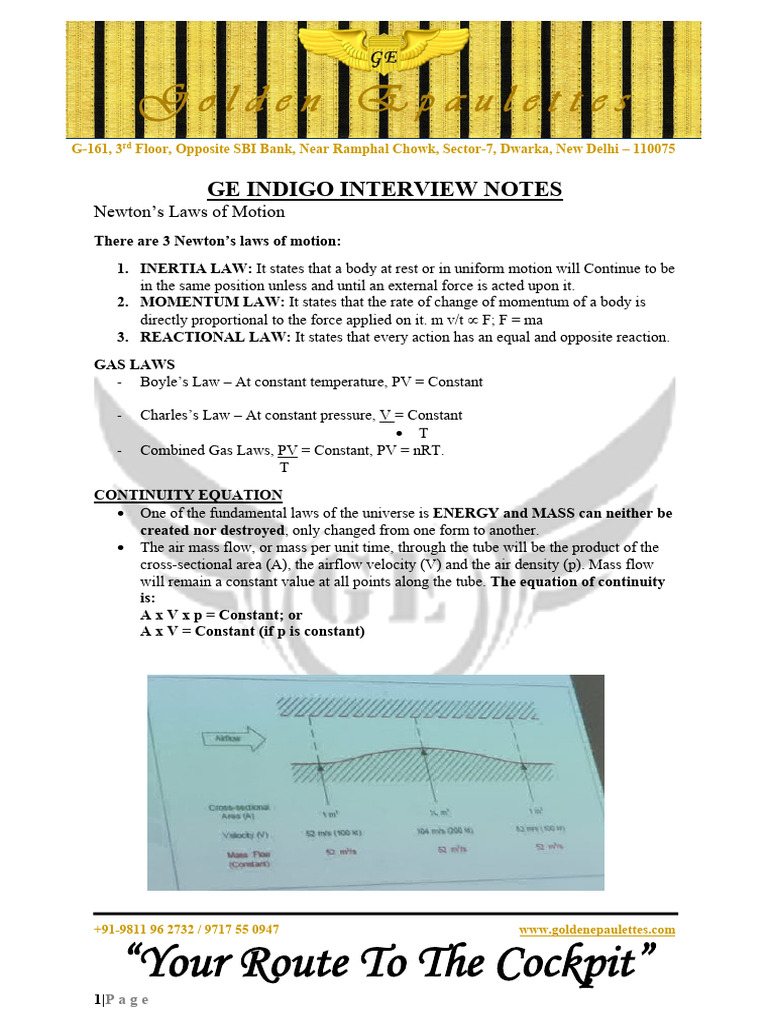 Cadet Notes | PDF | Jet Engine | Engines