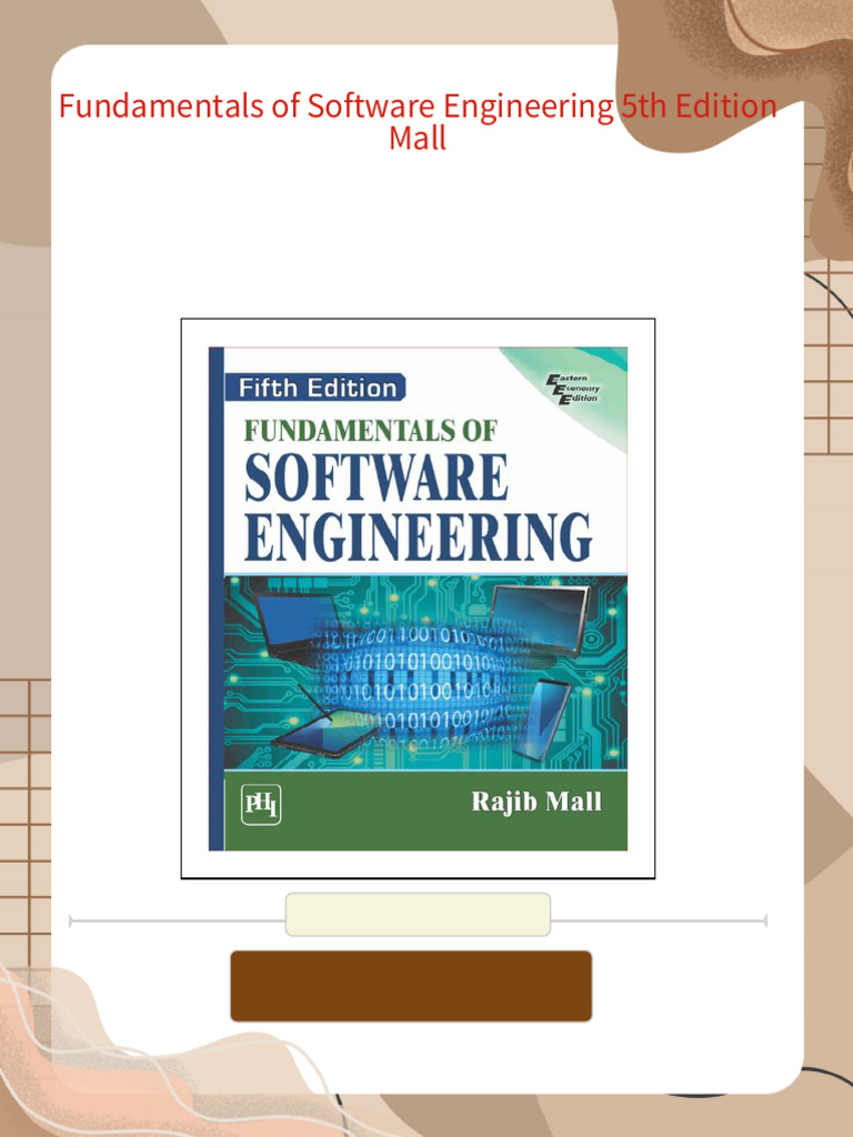 Fundamentals of Software Engineering 5th Edition Mall - Download the ...