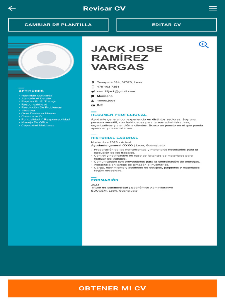 Finalizar CV - LiveCareer 2 | PDF