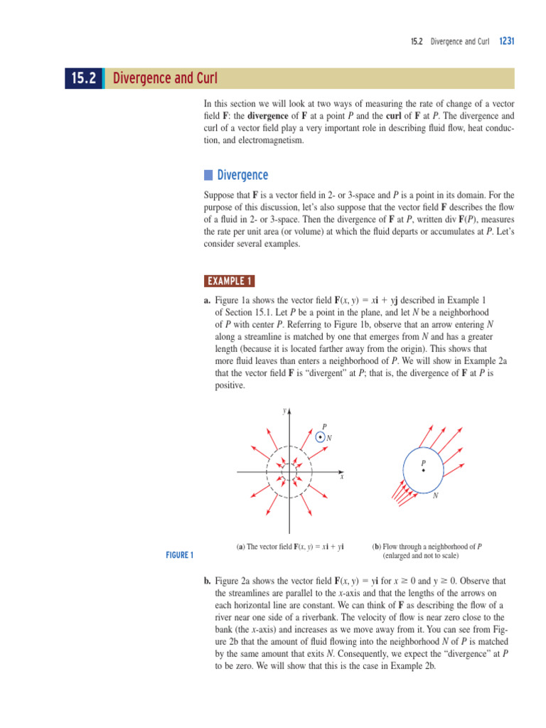 Vector field | PDF | Vector Calculus | Physics