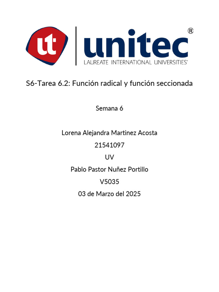 S6 - Tarea 6.2 | PDF