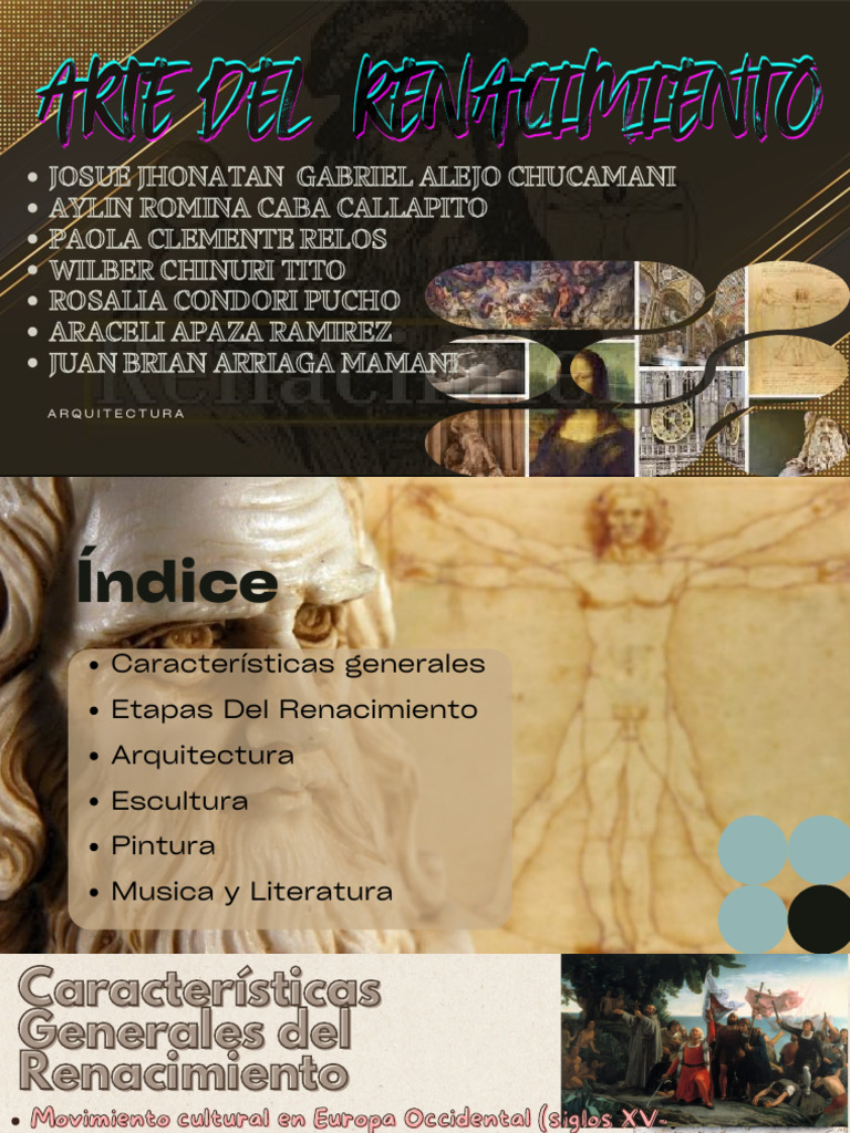 Renacimiento ARTE | PDF | Renacimiento | Miguel Ángel