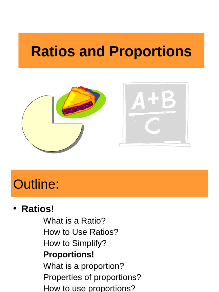 Ratios-and-Proportions | PDF | Ratio | Mathematical Objects