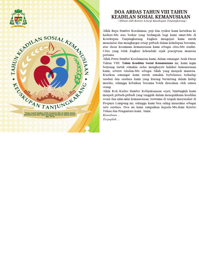 Doa Ardas 2025 | PDF