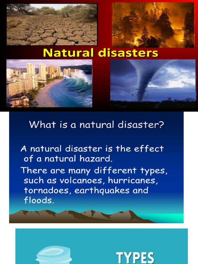 Natural disaster | PDF