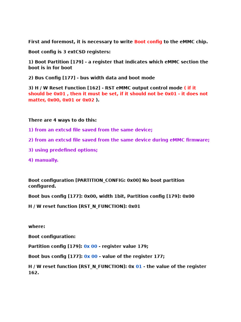 01-Boot Config | PDF | Booting | Operating System Technology