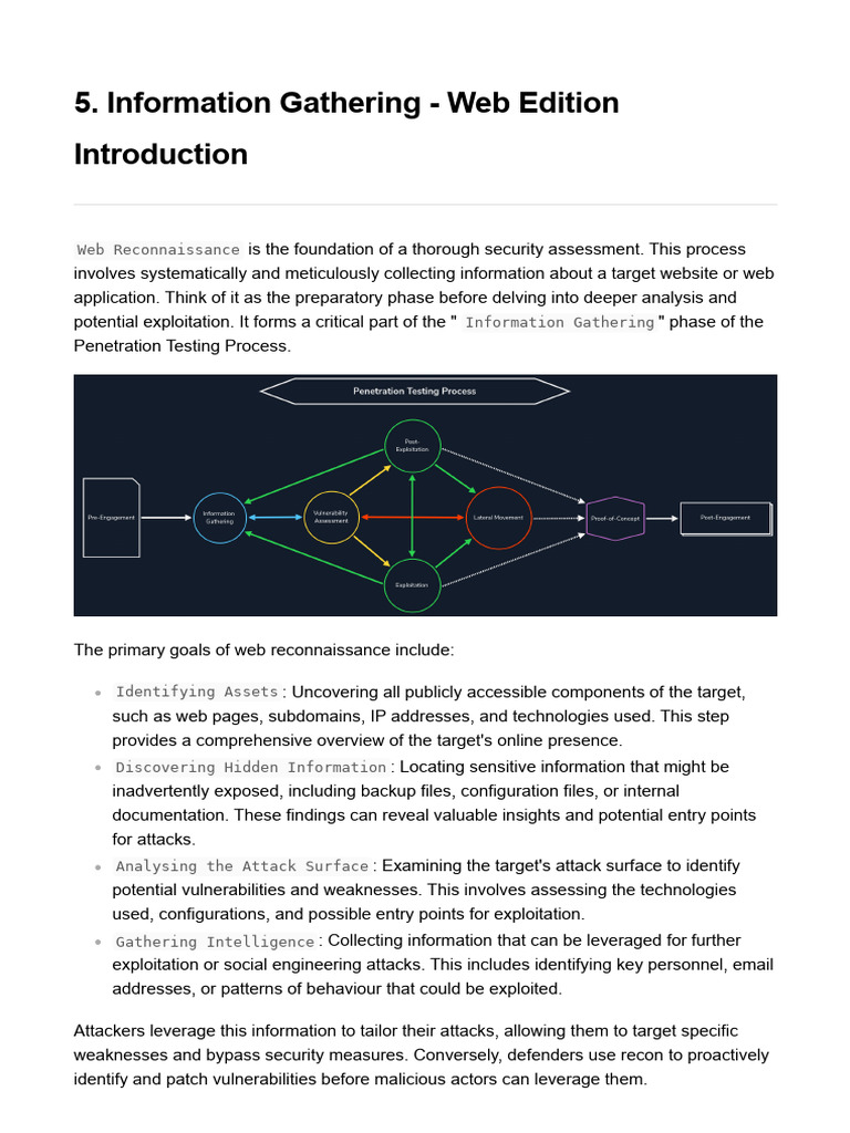 @FsKnockouT-4. Information Gathering | PDF | Domain Name System | Domain Name