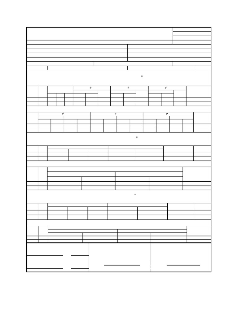 Overcurrent Relay Test Record Form | PDF