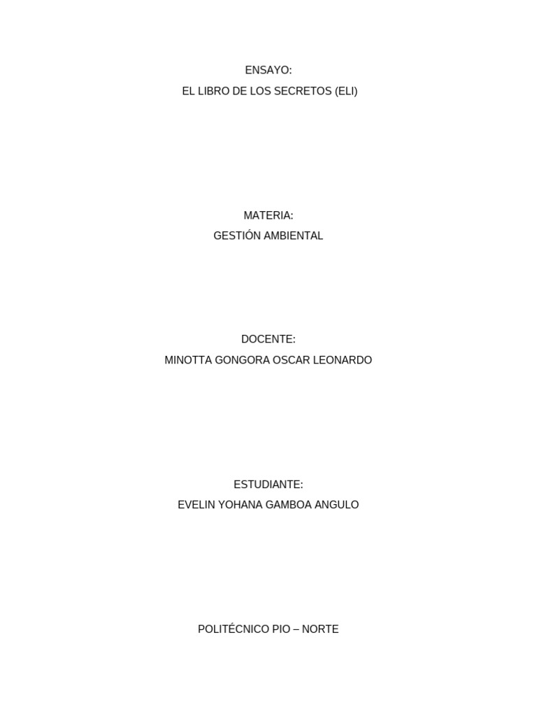 Libro de Eli | PDF