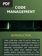 Code Blue Team Roles & Protocols | PDF | Cardiopulmonary Resuscitation ...