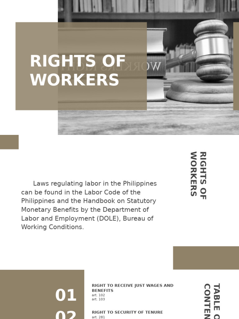 Workers' Rights in the Philippines | PDF | Occupational Safety And ...